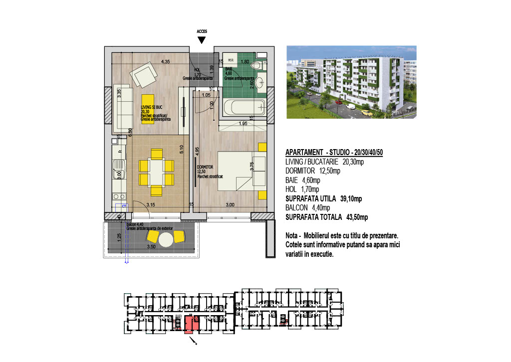 Studio Plus Residence 2 - directdezvoltator